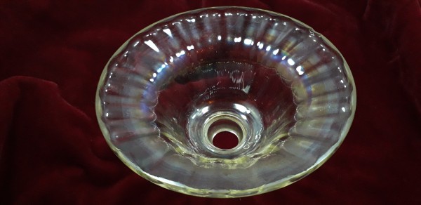 Murano Wax Catcher, Drip Tray, Saucer, Bobeche